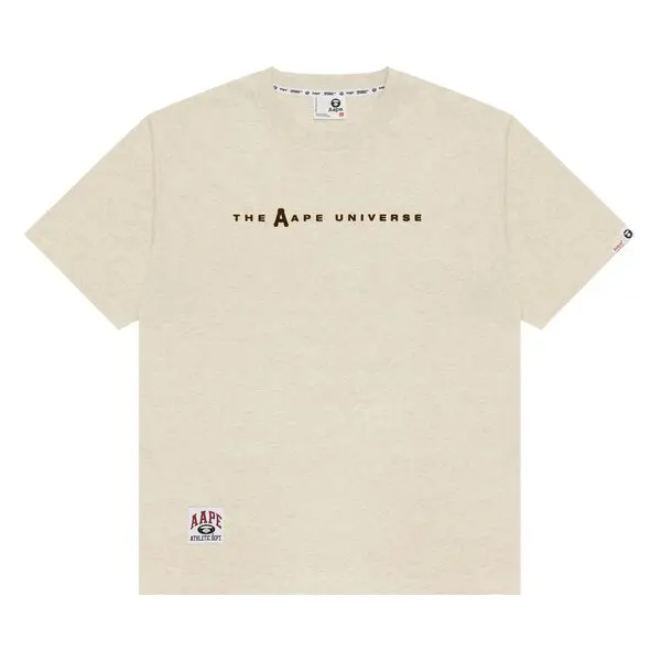 AAPE Unvs Tee 'beige/heather