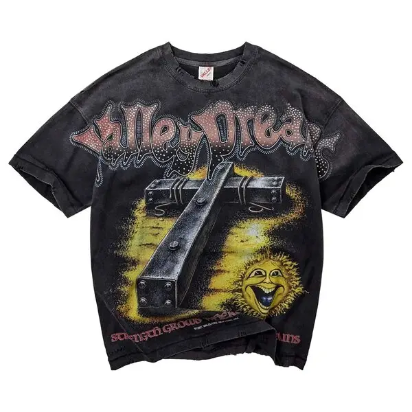 VALE FOREVER Iron Cross Bling Tee