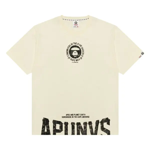 AAPE Unvs Tee 'ivory