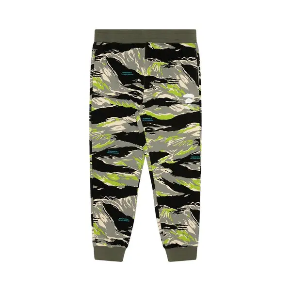 AAPE Moonface Embroidered Camo Sweatpants 'khaki/green