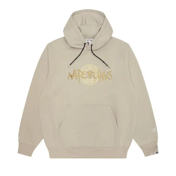 AAPE Logo Basic Hoodie /yellow