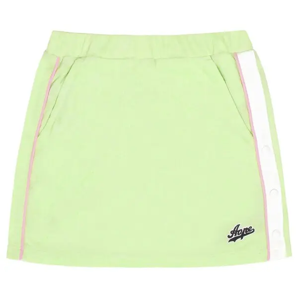 AAPE Moonface Textured Mini Skirt /light