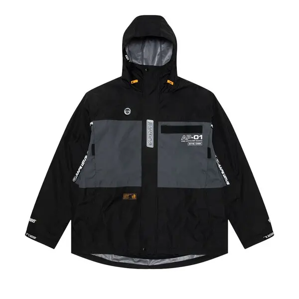 AAPE Moonface Convertible Utility Hooded Jacket