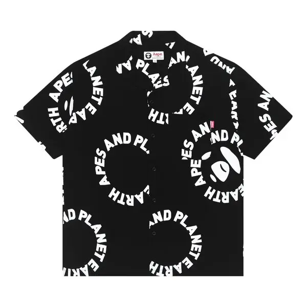 AAPE Pattern Print Shirt