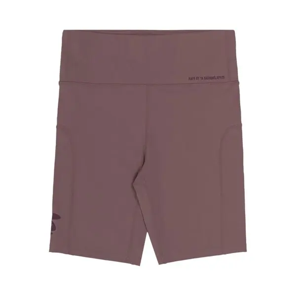 AAPE Moonface Printed Biker Shorts /dark