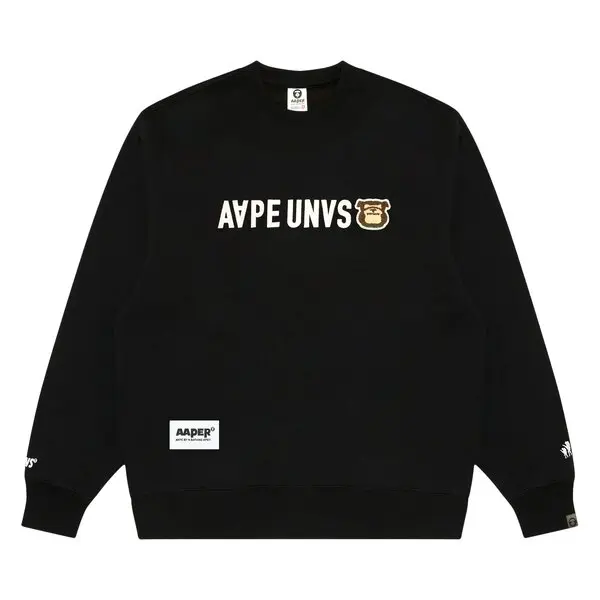 AAPE R Crew Neck Sweatshirt
