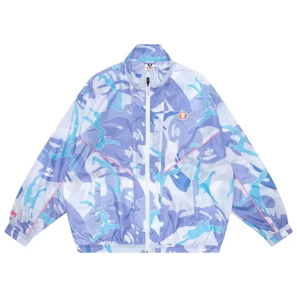 AAPE Moonface Lightweight Zip-up Jacket /navy