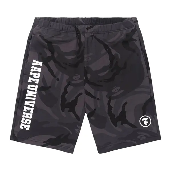 AAPE Moonface Patch Sweat Shorts /multi