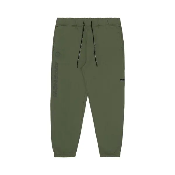 AAPE Moonface Tonal Patch Sweatpants 'khaki/dark