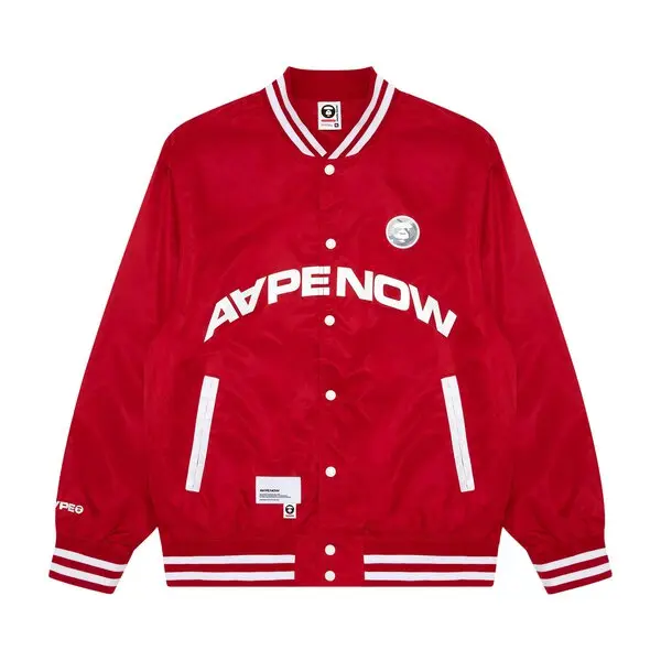 AAPE Moonface Patch Printed Jacket /dark