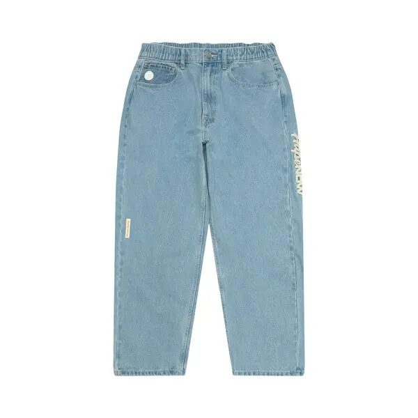 AAPE Now Moonface Logo Jeans /light