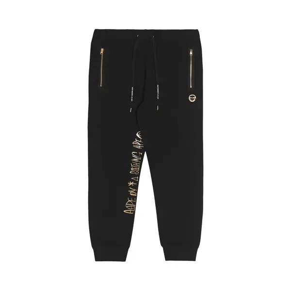 AAPE Moonface Printed Sweatpants