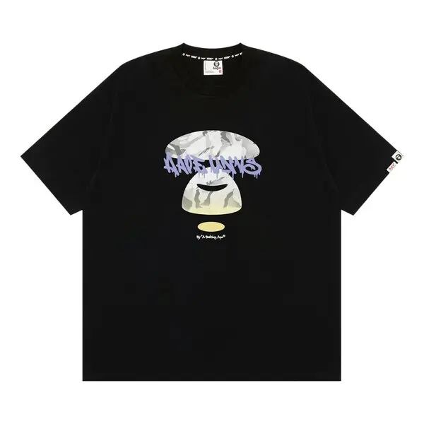 AAPE Unvs Moonface Graphic Tee