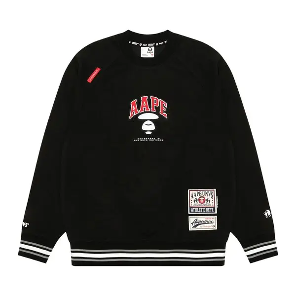 AAPE Moonface Patch Sweatshirt