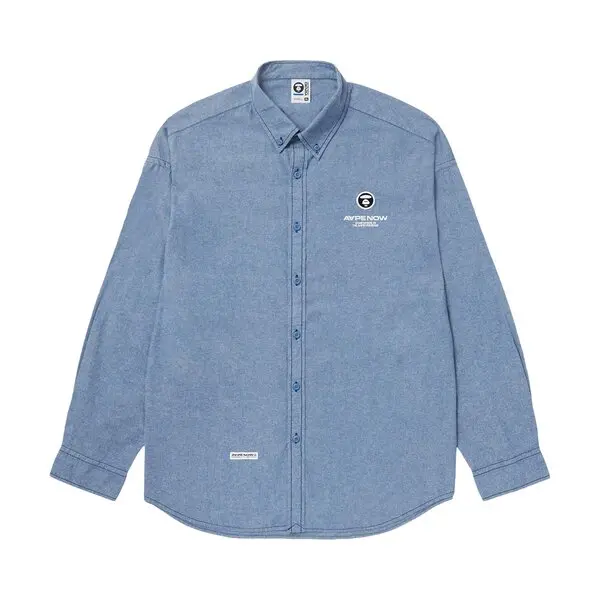 AAPE Moonface Patch Button-down Shirt
