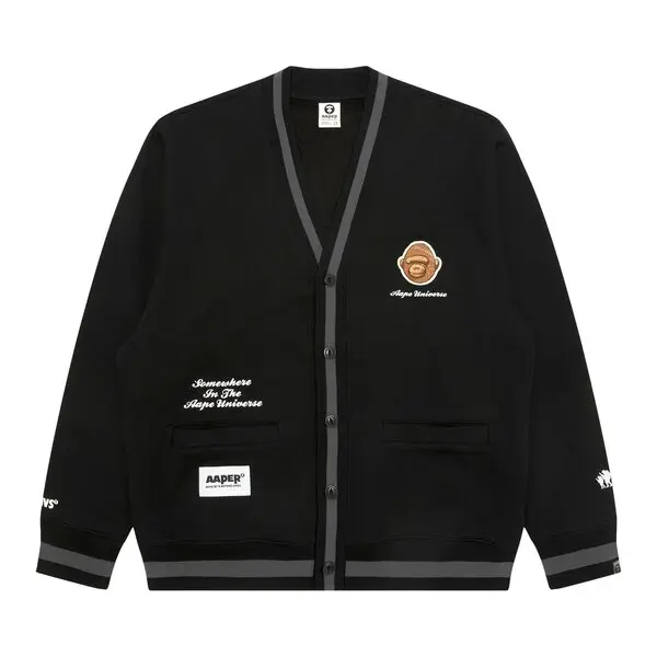 AAPE R Button Down Cardigan