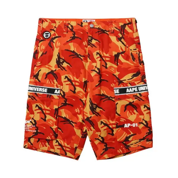 AAPE Camo Patch Pocket Shorts /multi