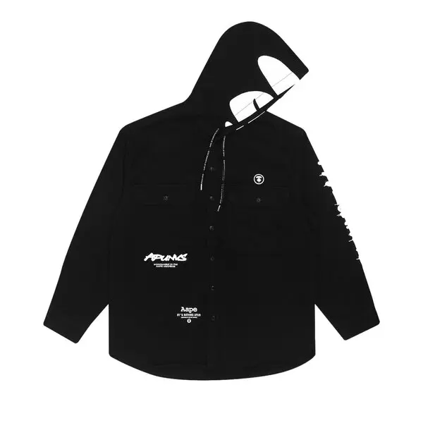 AAPE Moonface Hooded Shirt
