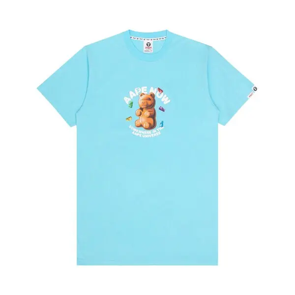 AAPE Bear Graphic Mini Dress