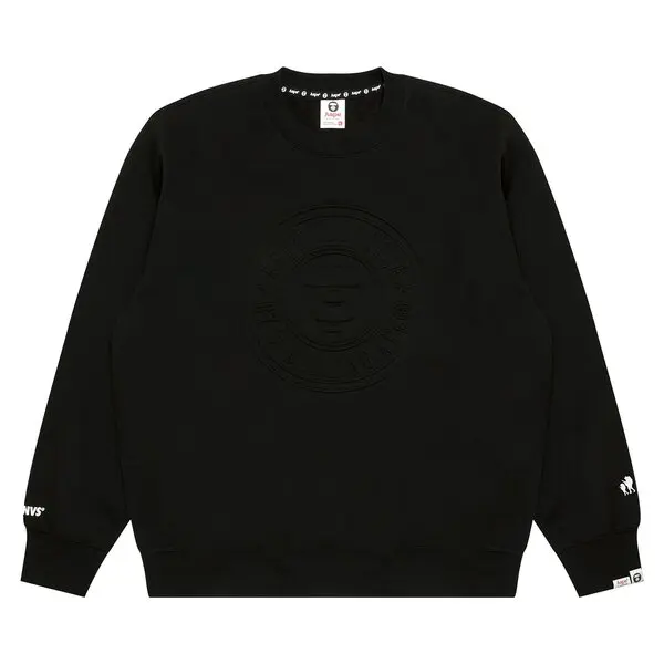 AAPE Basic Crew Neck Sweatshirt