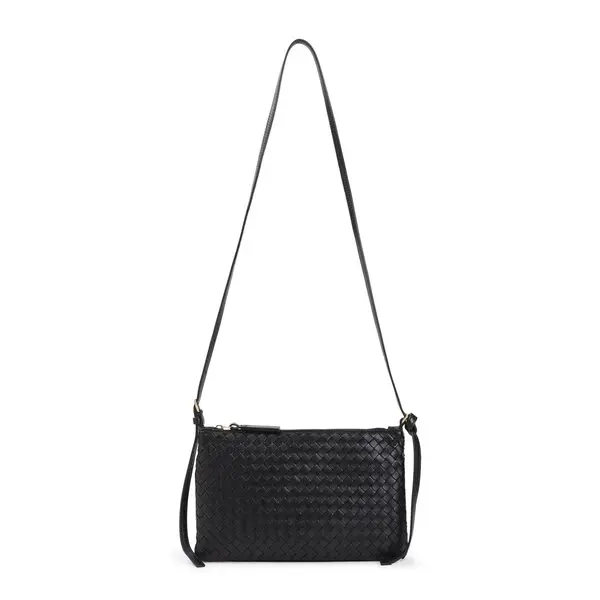 Bottega Veneta Gemellini Medium Shoulder Bag - Black