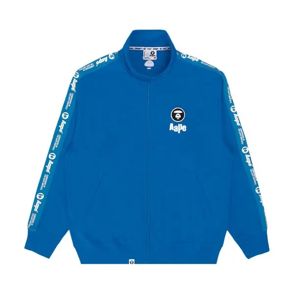 AAPE Moonface Patch Zip-up Track Jacket