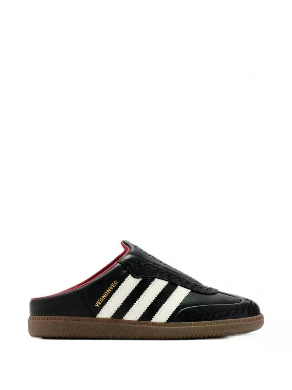 Adidas Samba Embroidered Leather Sneakers