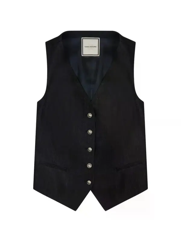 Tagliatore Gracie Button-up Waistcoat