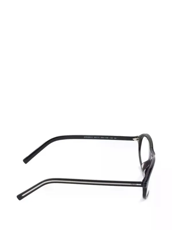 Prada Sunglasses With The Iconic Metal Plaque