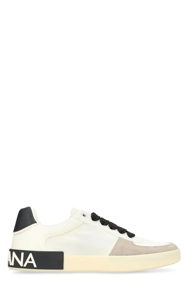 Dolce & Gabbana Leather Low-top Portofino Sneakers