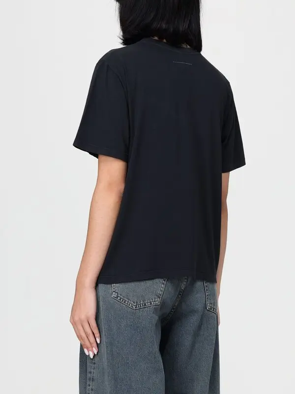 MAISON MARGIELA Cotton T-shirt With Numeric Logo