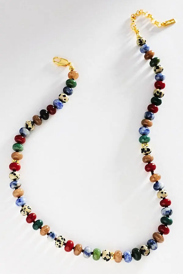 Éliou Diero Beaded Necklace - Multi