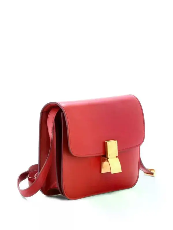 Celine Classic Box Bag Smooth Leather Teen Shoulder Bag