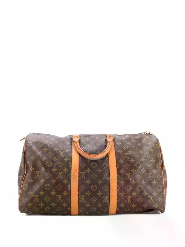 LOUIS VUITTON Keepall Bag Monogram Canvas 50 Travel Bag