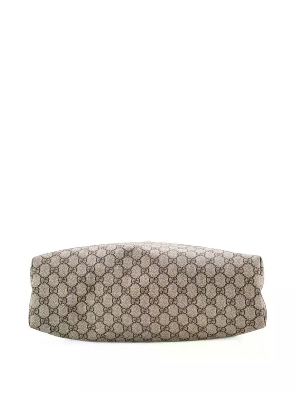 Gucci Web Loop Gg Coated Canvas Medium Tote Bag