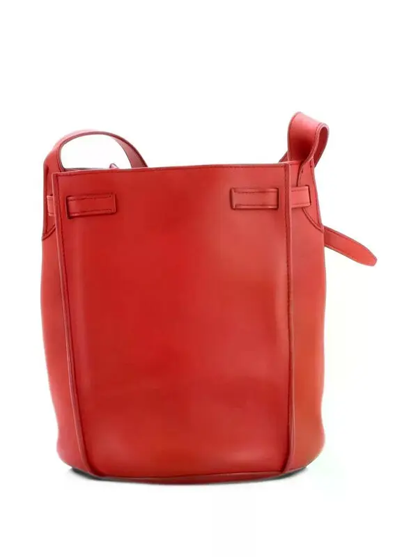Celine Long Strap Big Bag Leather Bucket Bag