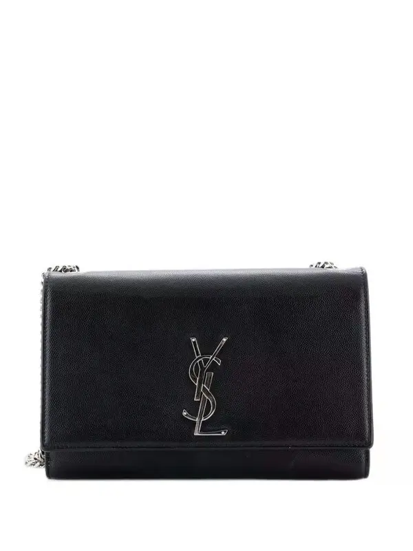 Saint Laurent Classic Monogram Grainy Leather Large Crossbody Bag