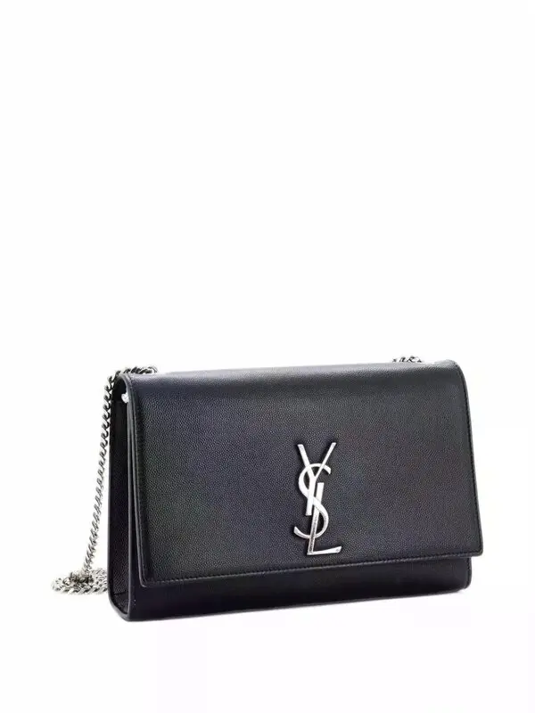 Saint Laurent Classic Monogram Grainy Leather Large Crossbody Bag