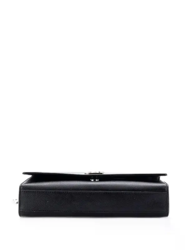 Saint Laurent Classic Monogram Grainy Leather Large Crossbody Bag