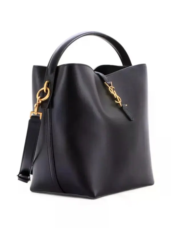 Saint Laurent Le 37 Leather Bucket Bag