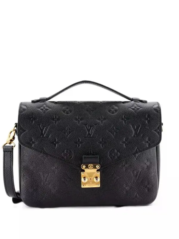 LOUIS VUITTON Pochette Metis Monogram Empreinte Leather Crossbody Bag