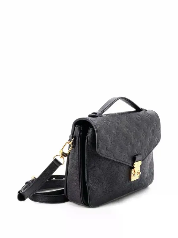 LOUIS VUITTON Pochette Metis Monogram Empreinte Leather Crossbody Bag