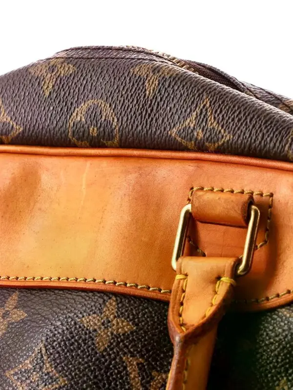 LOUIS VUITTON Deauville Monogram Canvas Handbag - Brown