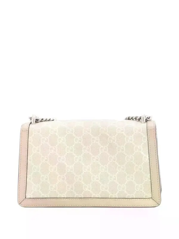 Gucci Dionysus Bag Gg Coated Canvas With Leather Small Shoulder Bag