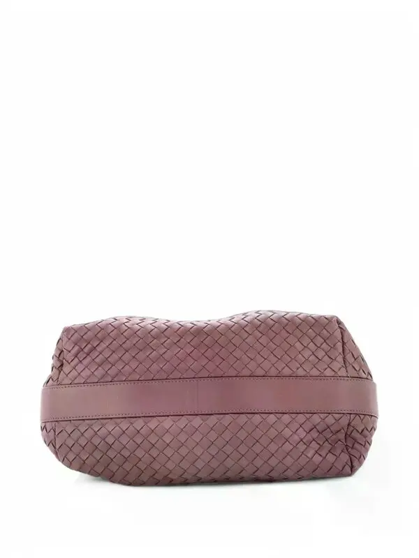 Bottega Veneta Zip Intrecciato Nappa Large Shoulder Bag