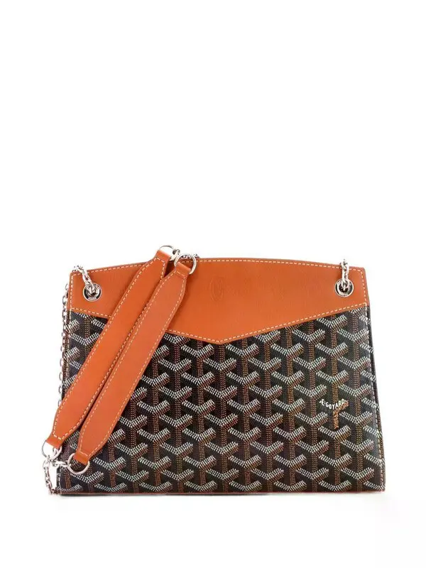 Goyard Structured Rouette Chain Coated Canvas Pm Shoulder Bag