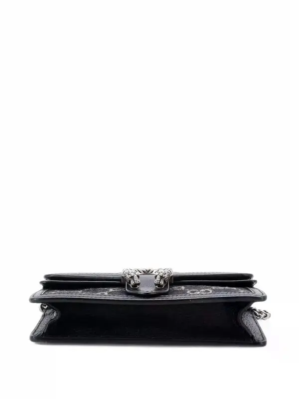 Gucci Dionysus Bag Gg Denim Super Mini Crossbody Bag