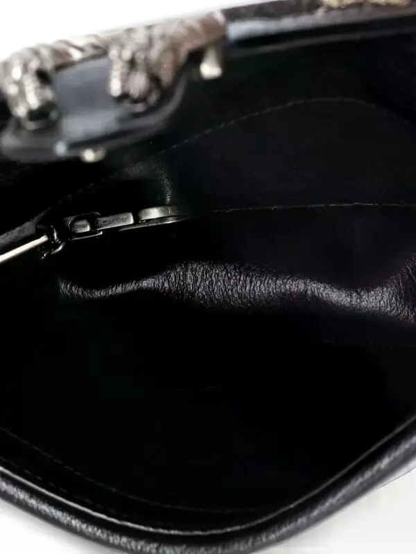 Gucci Dionysus Bag Gg Denim Super Mini Crossbody Bag