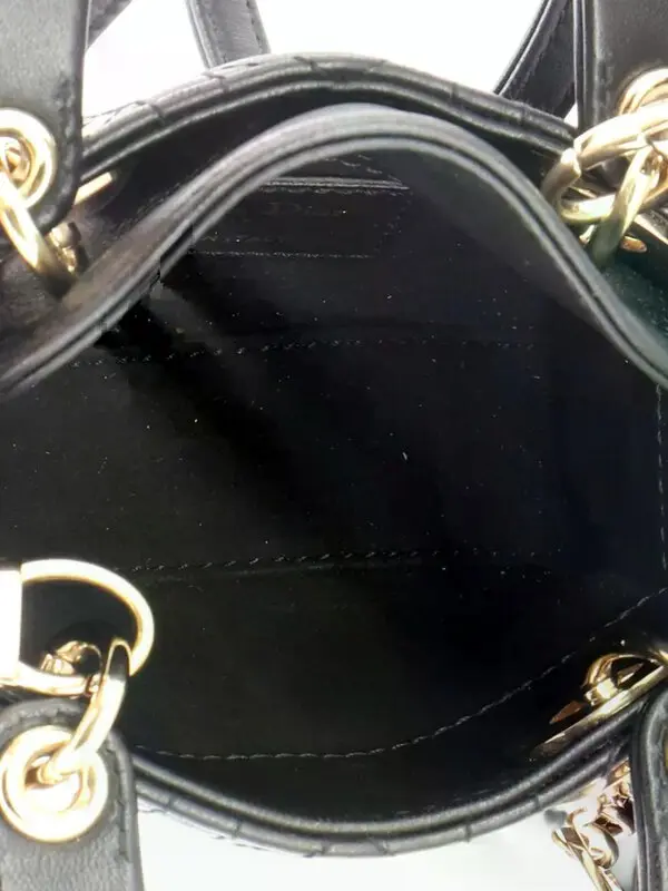 Dior Lady Bag Cannage Quilt Lambskin Micro Shoulder Bag