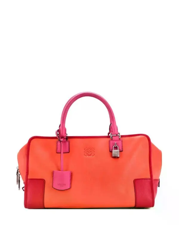 Loewe Amazona Nm Bag Leather 36 Satchel - Multicolour